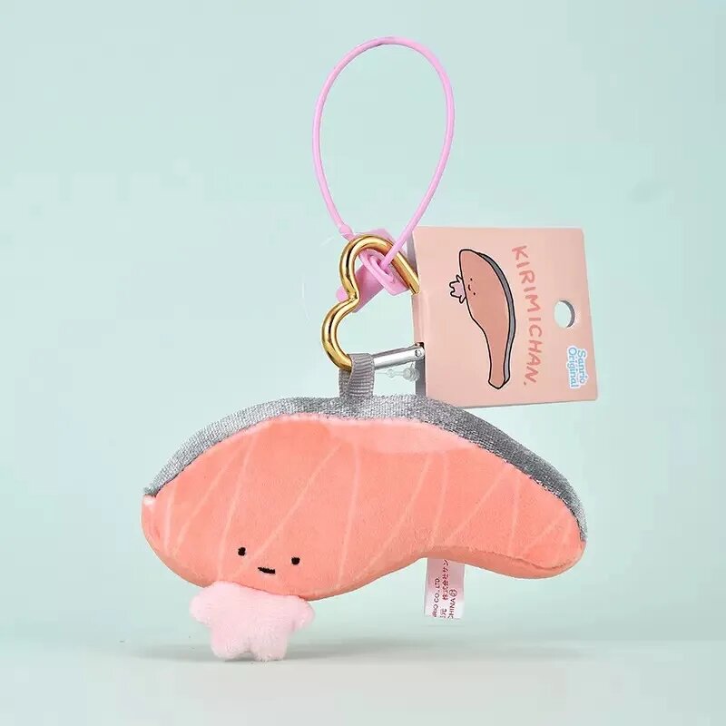 Sanrio Usahana плюшевый брелок Kirimichan рюкзак кулон Kawaii мультфильм кролик лосось сумка очаровательный креативный брелок подарки для детей