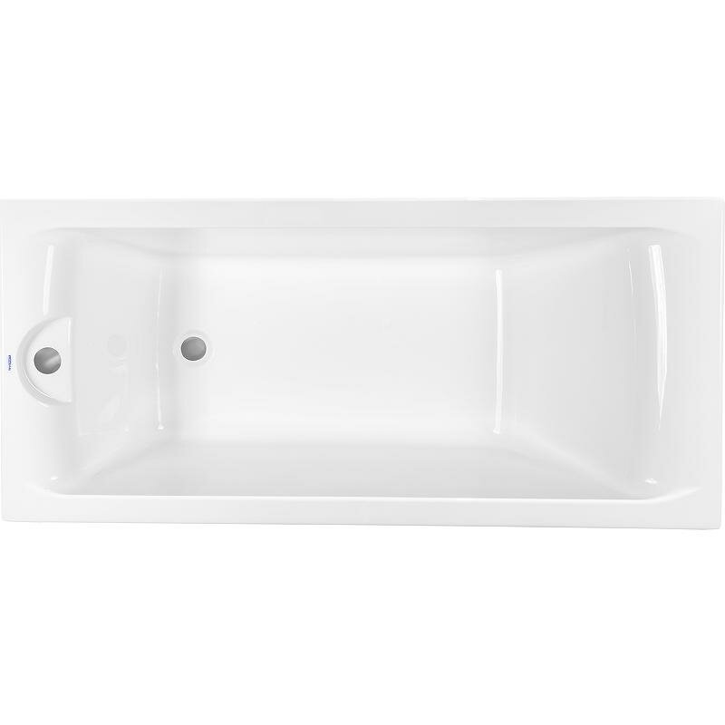 Акриловая ванна WellWant Qwatro 170x70 WWVQ1214W без гидромассажа, Прямоугольная
