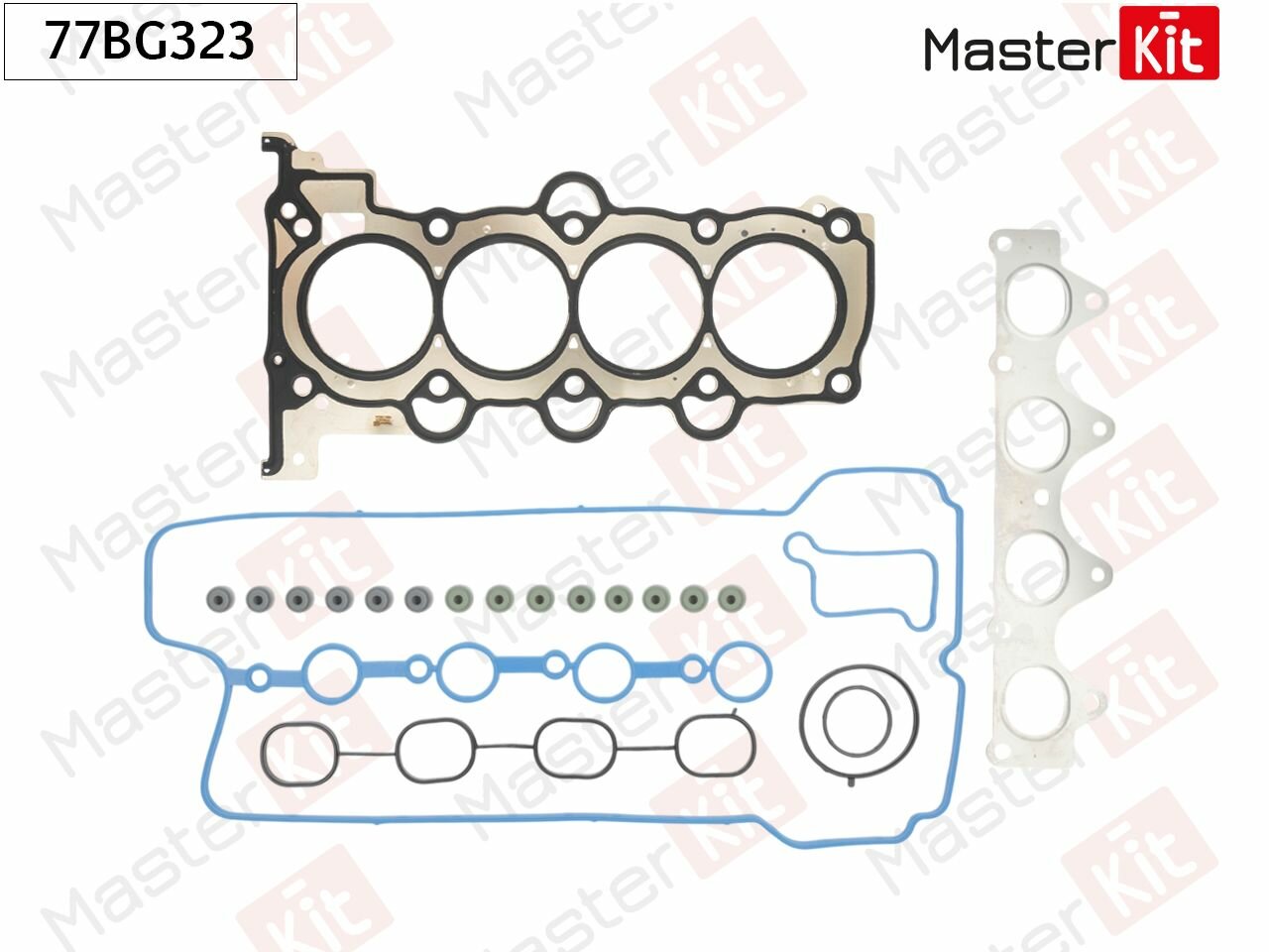 Комплект прокладок ГБЦ Hyundai SOLARIS, II G4FG/G4FD MasterKit 77BG323