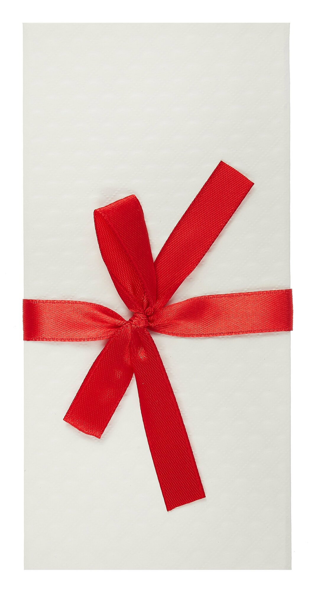 Подарочный конверт для денег , с бантом, белый