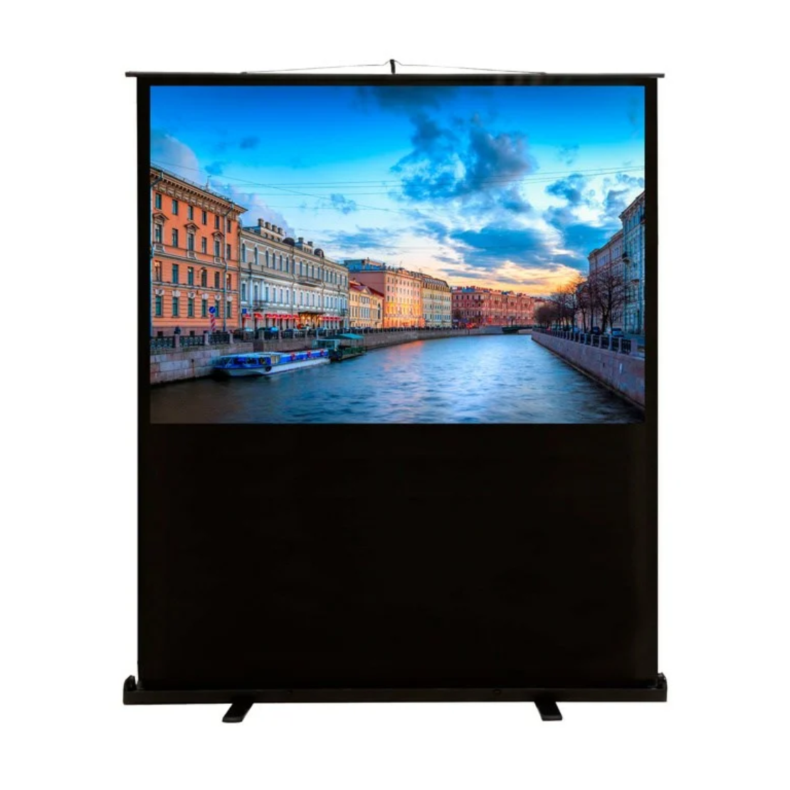 Экран для проектора Cactus FloorCompactExpert CS-PSFLCE-200X150 99", напольный, 200х150 см, 4:3, Matte White