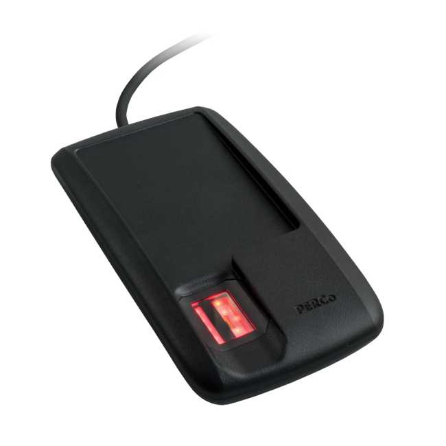 Биометрический контрольный считыватель PERCo IR18 (EMM/HID/MIFARE, с защитой от копирования)