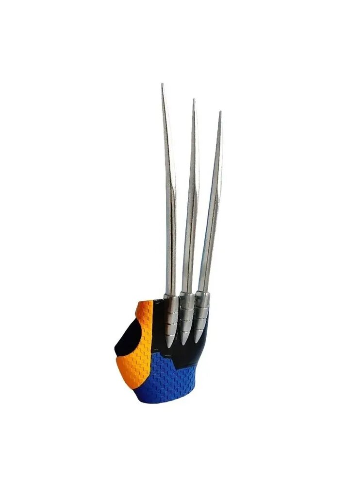 Когти Росомахи Wolverine Claw Металлические когти для косплея и вечеринок тематика комиксы — фото 1