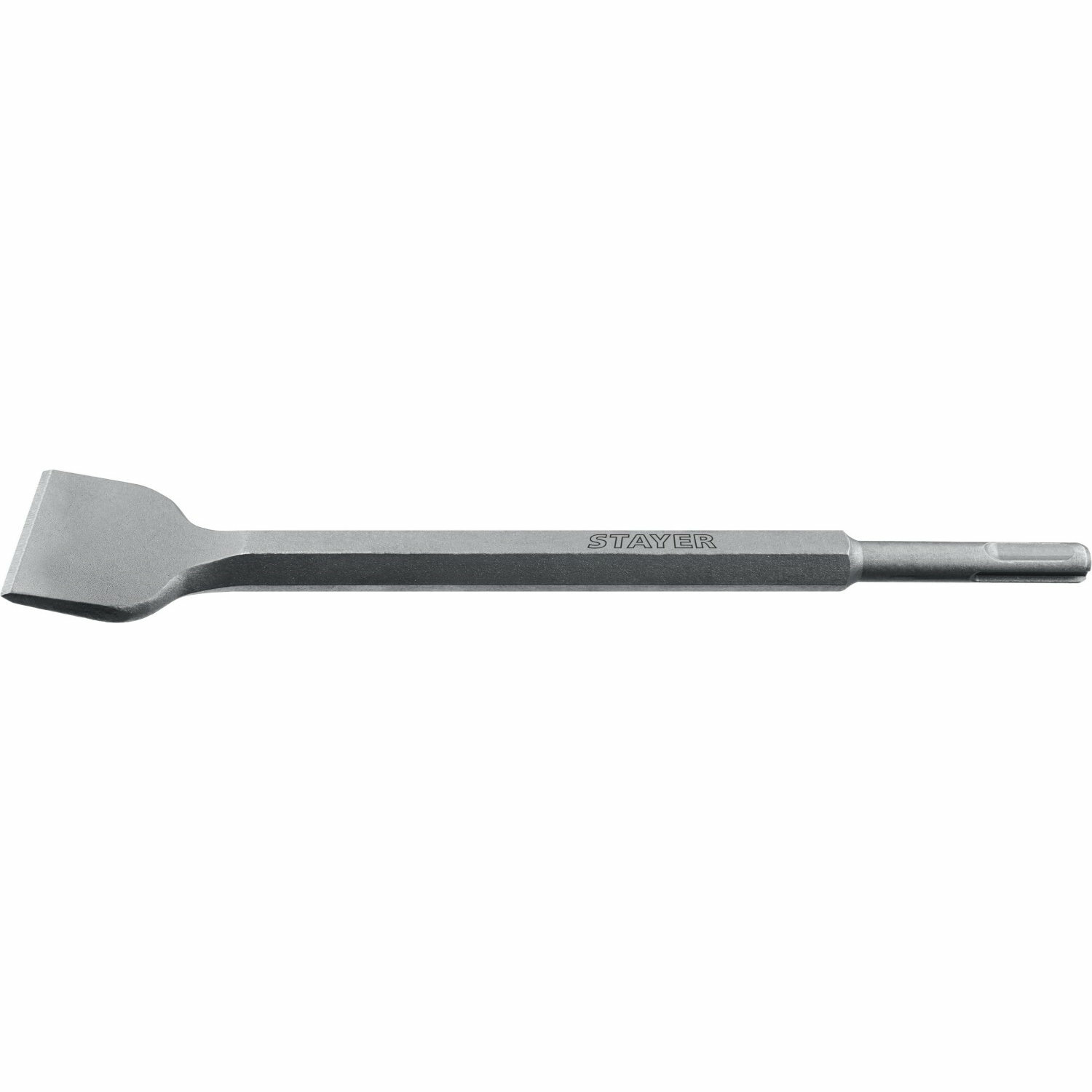 Зубило плоское STAYER Gorilla Force Professional, 40х250 мм, SDS-Plus, изогнутое