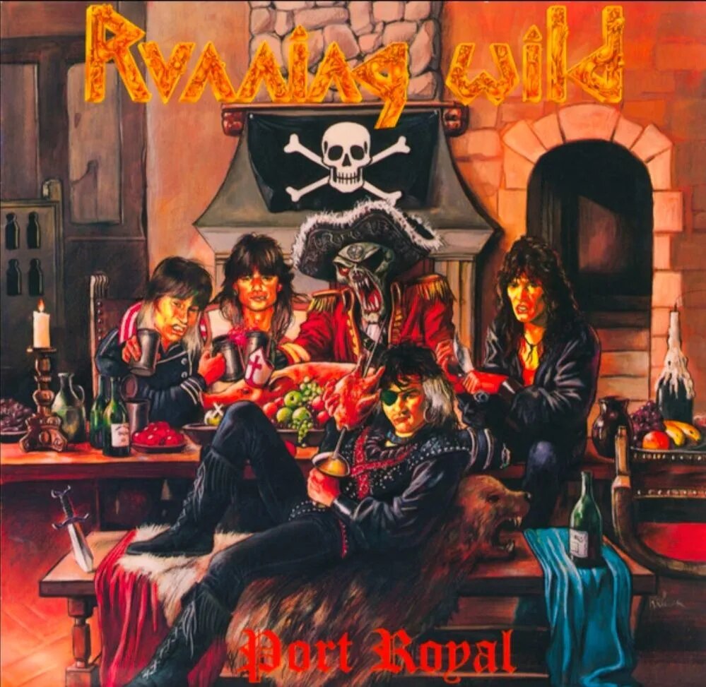 Пластинка виниловая Running Wild - Port Royal (1988) - Европейский Союз - Импортное издание