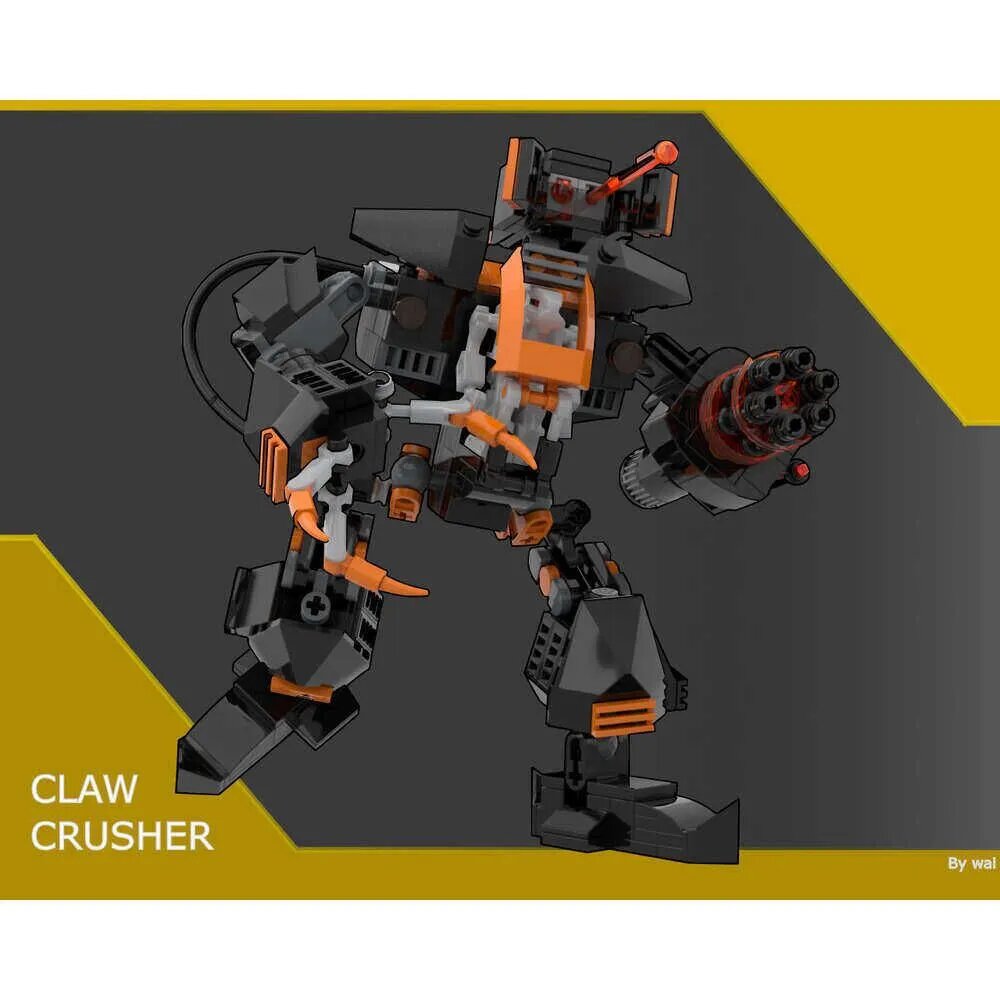 307шт. Конструктор 8101 Exo-Force - Claw Crusher Набор строительных блоков