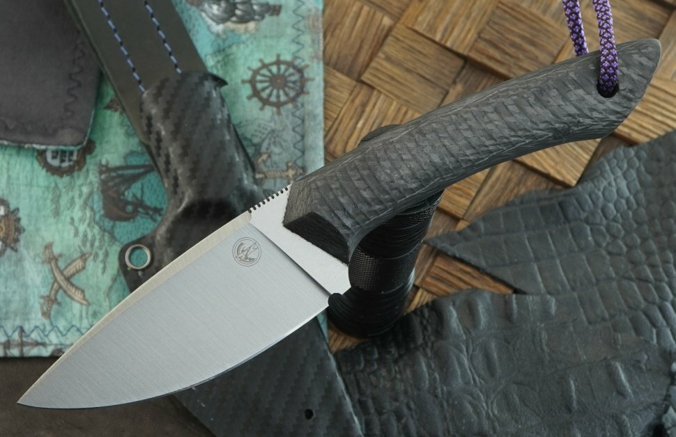 Семь Ножей Джек, сталь Bohler N690, cryo, рукоять карбон