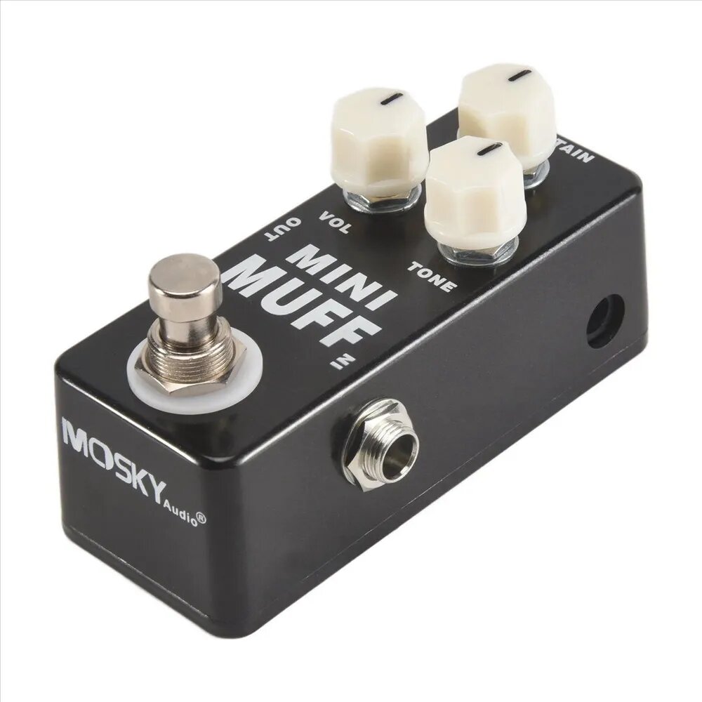 Mini Muff Fuzz Distortion Педаль эффектов для электрогитары MOSKY Audio