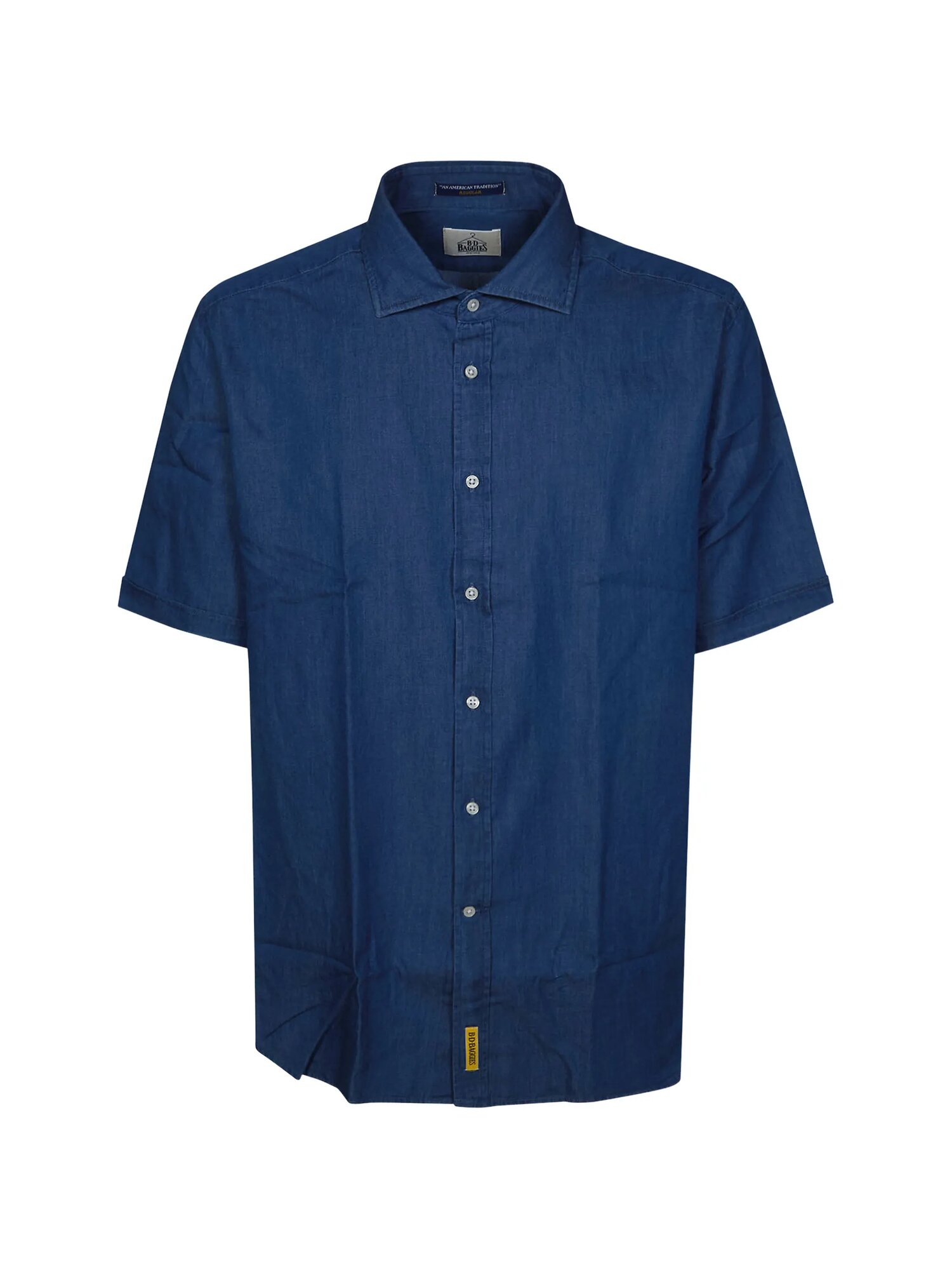 Рубашка Short-sleeved denim shirt