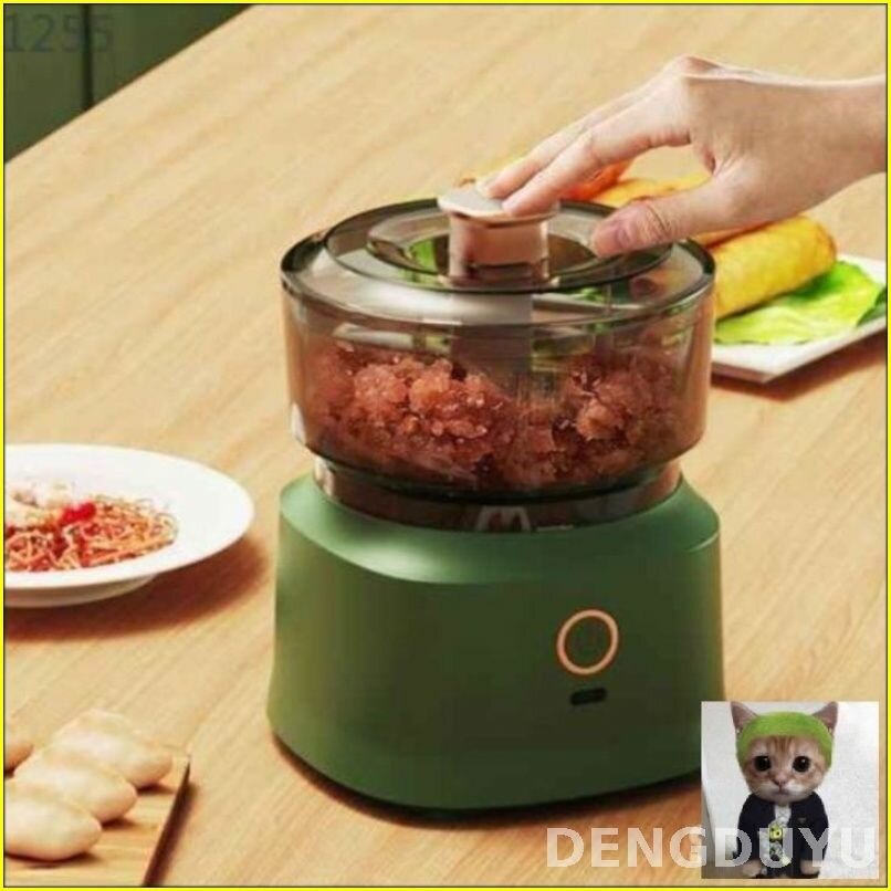 Аккумуляторная мясорубка и чесночница