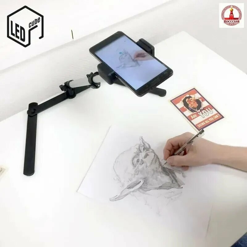 Штатив для съемки сверху / штатив для телефона Ledcube Table Small