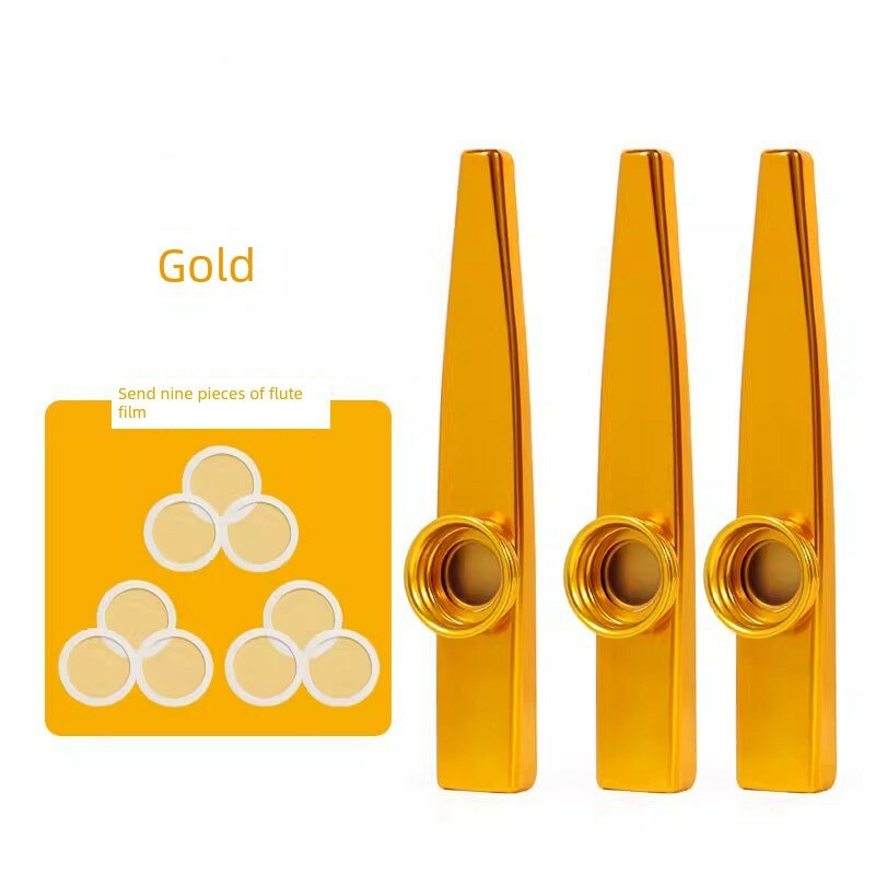 Детский музыкальный инструмент-свисток Kazoo, игрушка для тренировки оральных мышц, губная гармошка, саксофон