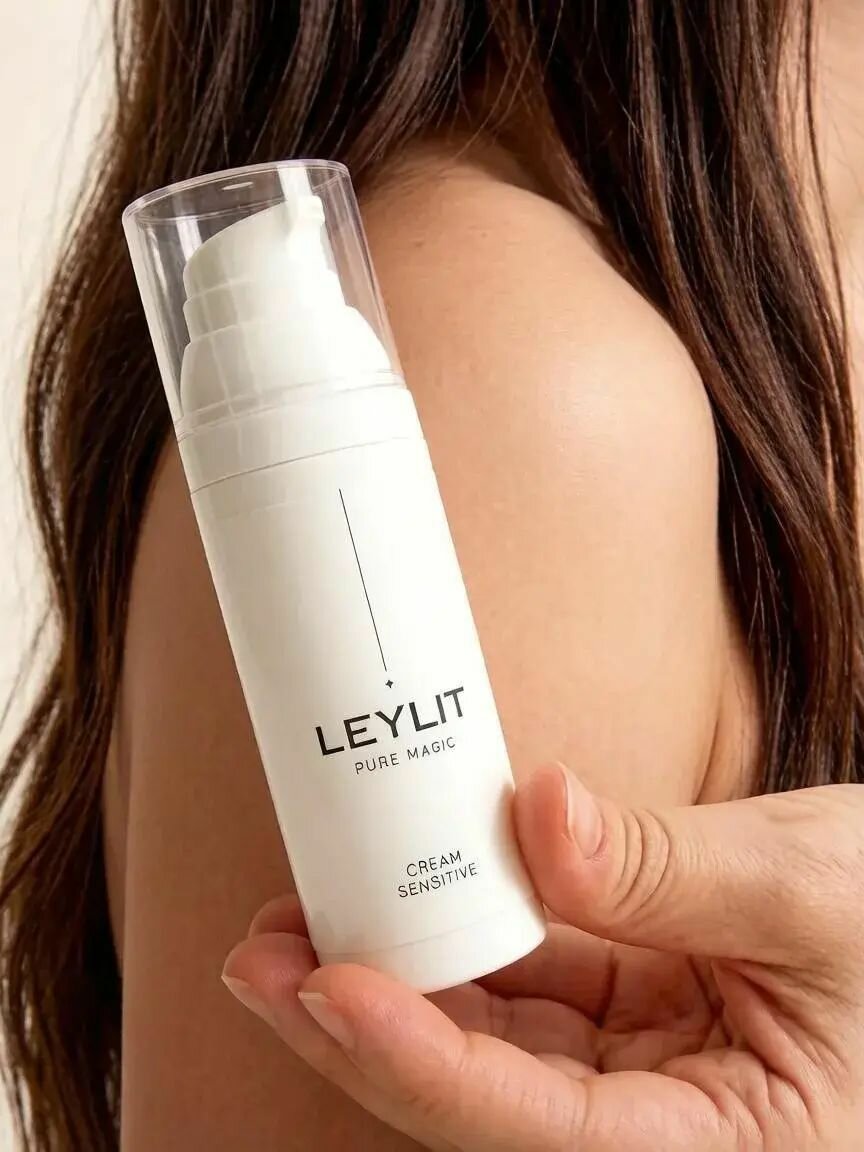Крем LEYLIT "SENSITIVE", для чувствительной кожи, без парабенов, 50мл