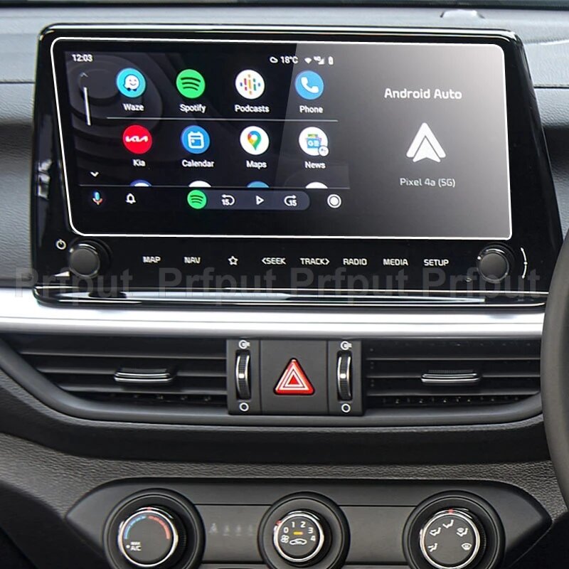 Защитная пленка из закаленного стекла для Kia Cerato Sport 2022, автомобильный радиоприемник, навигационный экран, версия AU