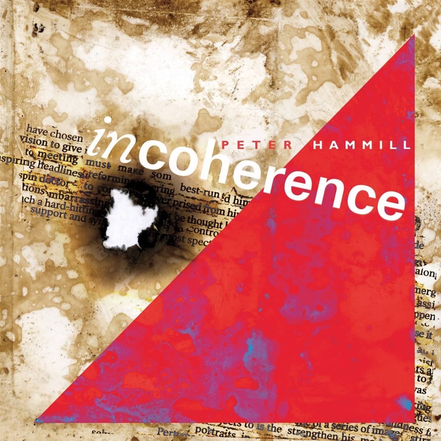 Peter Hammill. Incoherence (LP/Виниловая пластинка)