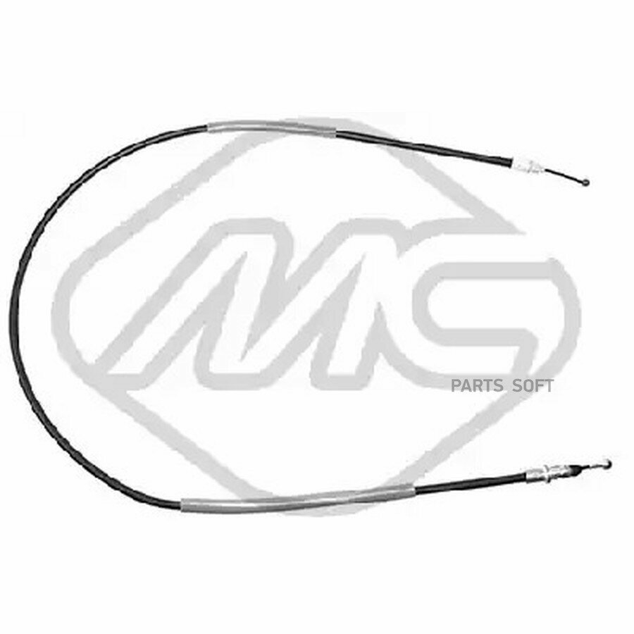 Трос ручника NIS PRIMASTAR ALL DX-RH от официального дистрибьютора, METALCAUCHO, артикул 80156
