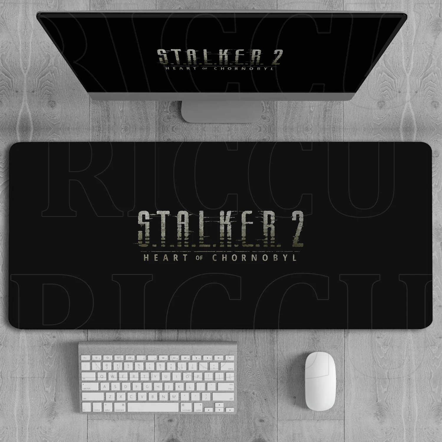 MINISO Расширенный коврик для мыши Stalker 2