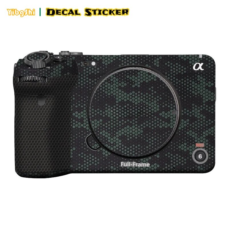 Наклейка на камеру Sony FX3, Snake Scale Green