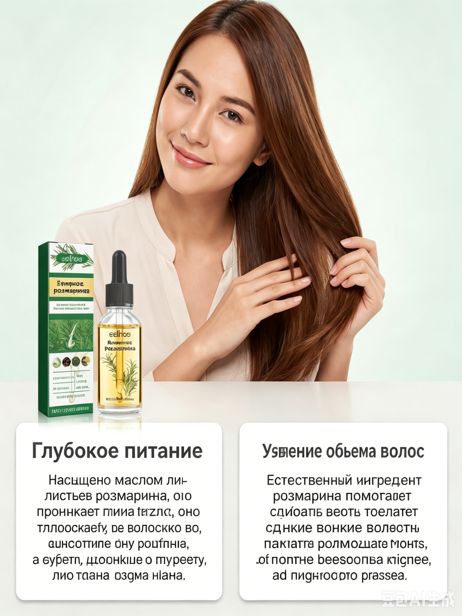 Масло для волос EELHOE, натуральное, восстанавливающее, для ежедневного использования, 30 мл — фото 1