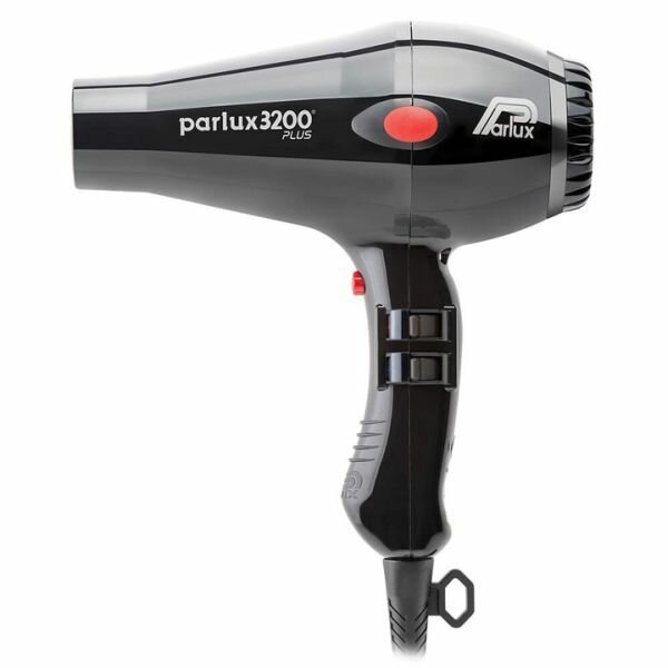 Фен Parlux "3200 PLUS", мощность 1900Вт, 2 скорости/4 температурных режима, чёрный — фото 1