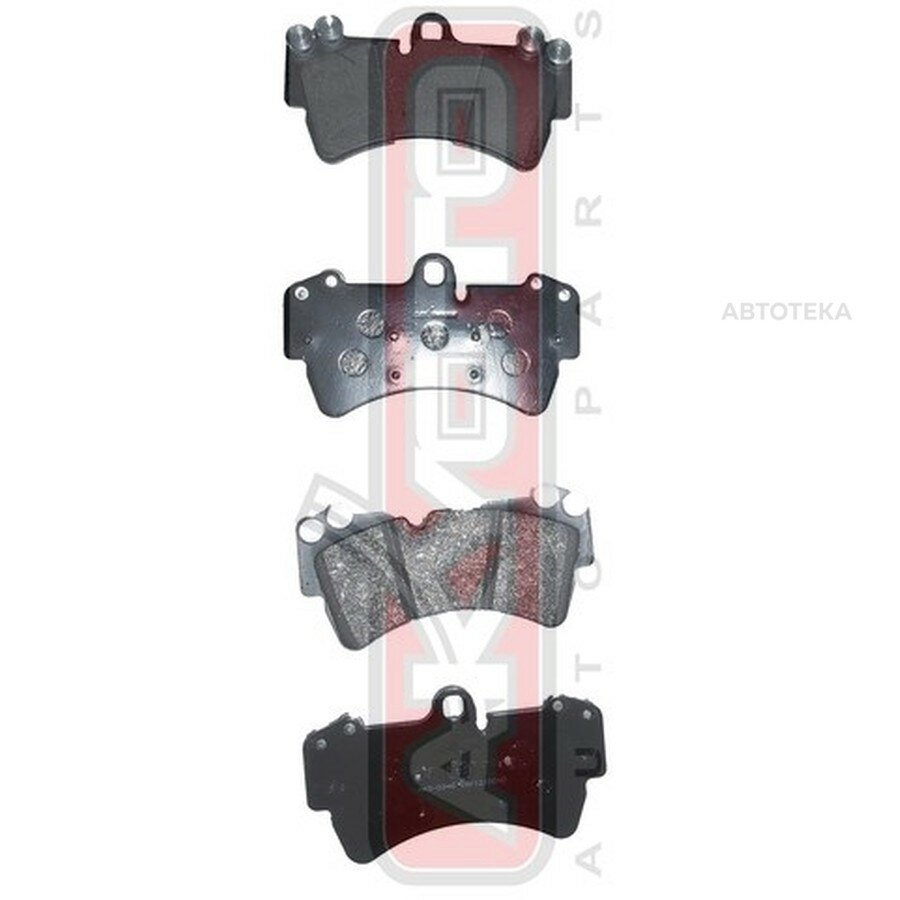 Колодки тормозные дисковые передние VOLKSWAGEN TOURAN 2003-> AKYOTO AKD0346