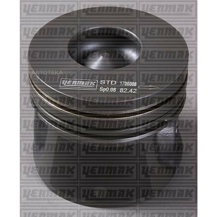 Поршень ДВС с кольцами YENMAK 3103465050 FORD: FORD 1.8 DI; O82,500 MM +0,50 MM