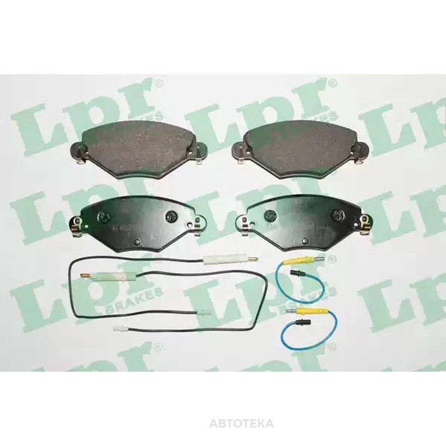 Колодки тормозные CITROEN C5 1.6D/2.0D/1.8/2.0 01- передние LPR 05P793