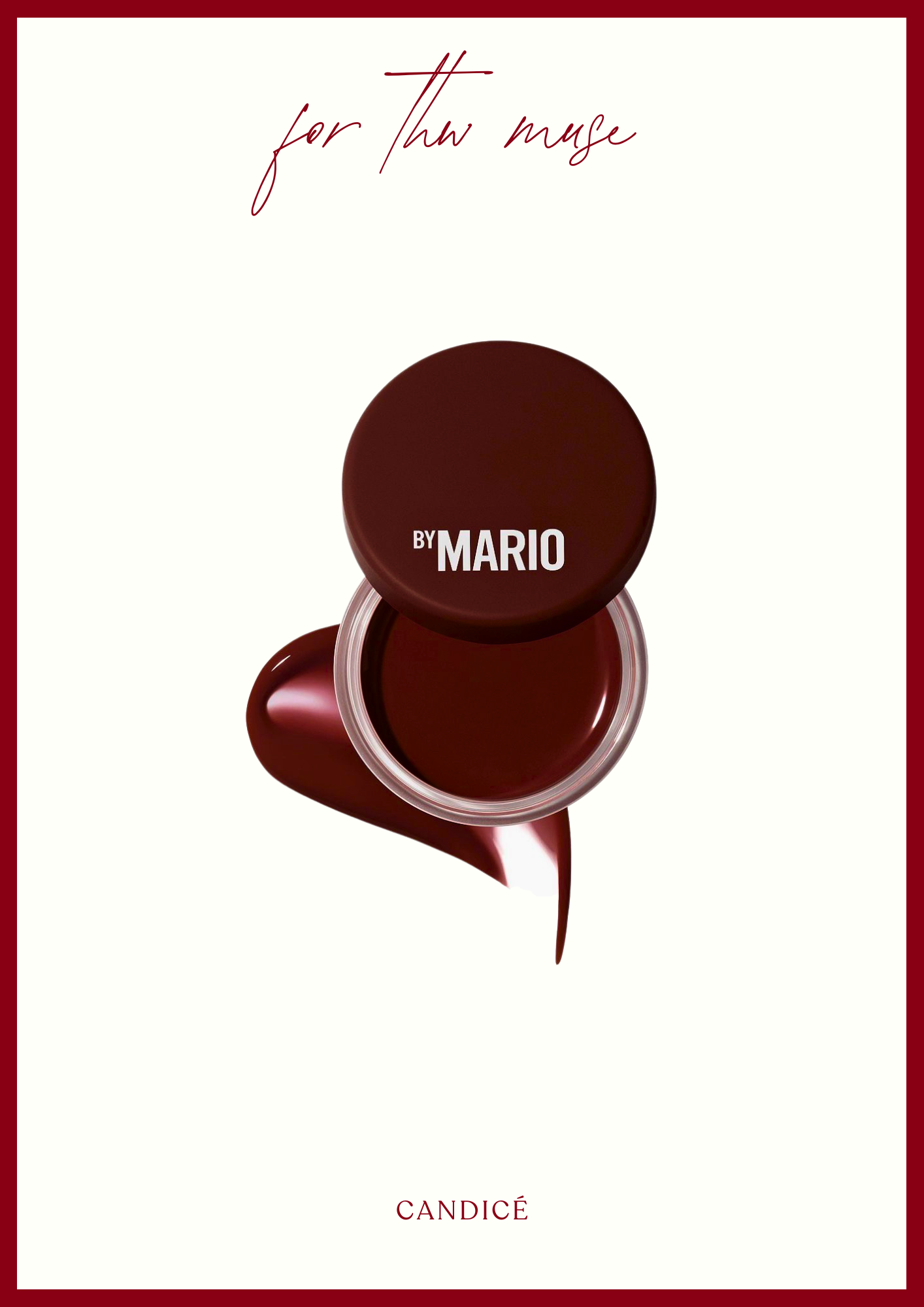 Бальзам для губ и щек MAKEUP BY MARIO JELLY JAR LIP & CHEEK BALM в оттенке TOASTY BERRY