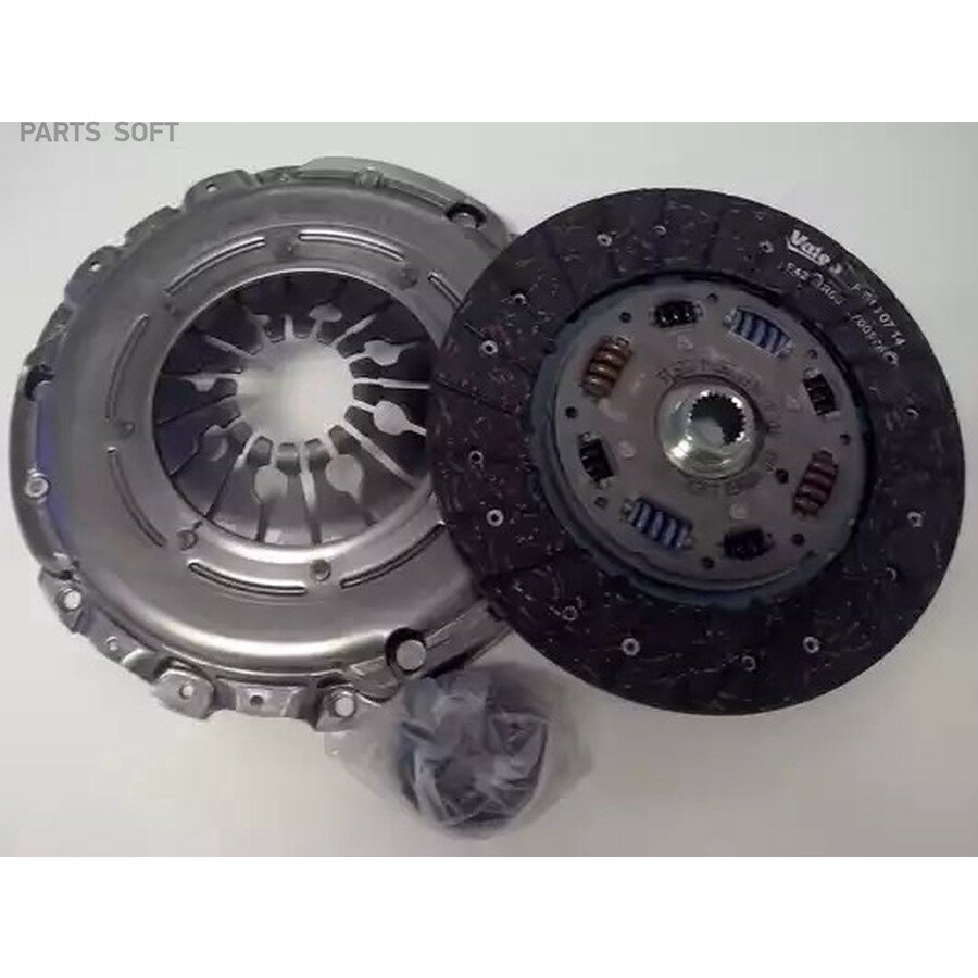 Комплект сцепления с выжимным подшипником KIT3P with High Efficiency Clutch от официального дистрибьютора, VALEO, артикул 828565