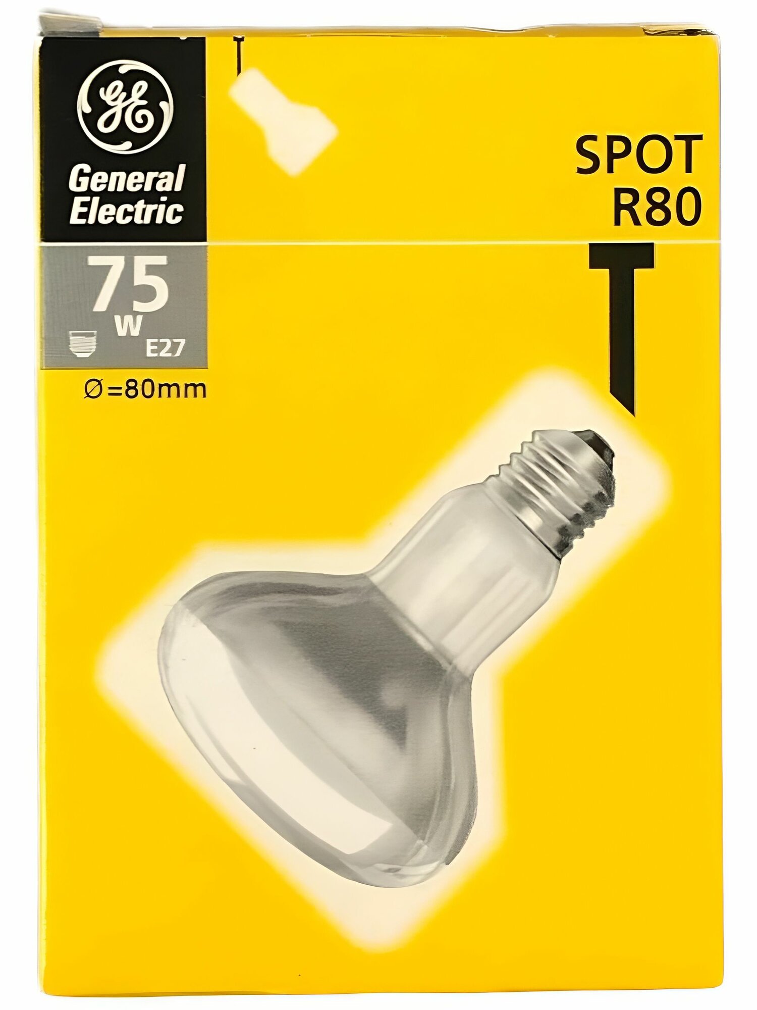 Лампа накаливания General Electric R80/75W зеркальная Венгрия