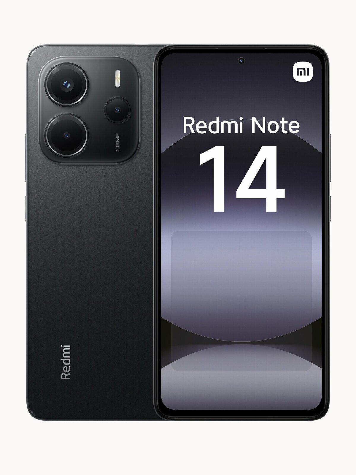 Смартфон Xiaomi Redmi Note 14 8/256 ГБ, dual nano sim, Midnight Black (Чёрный)