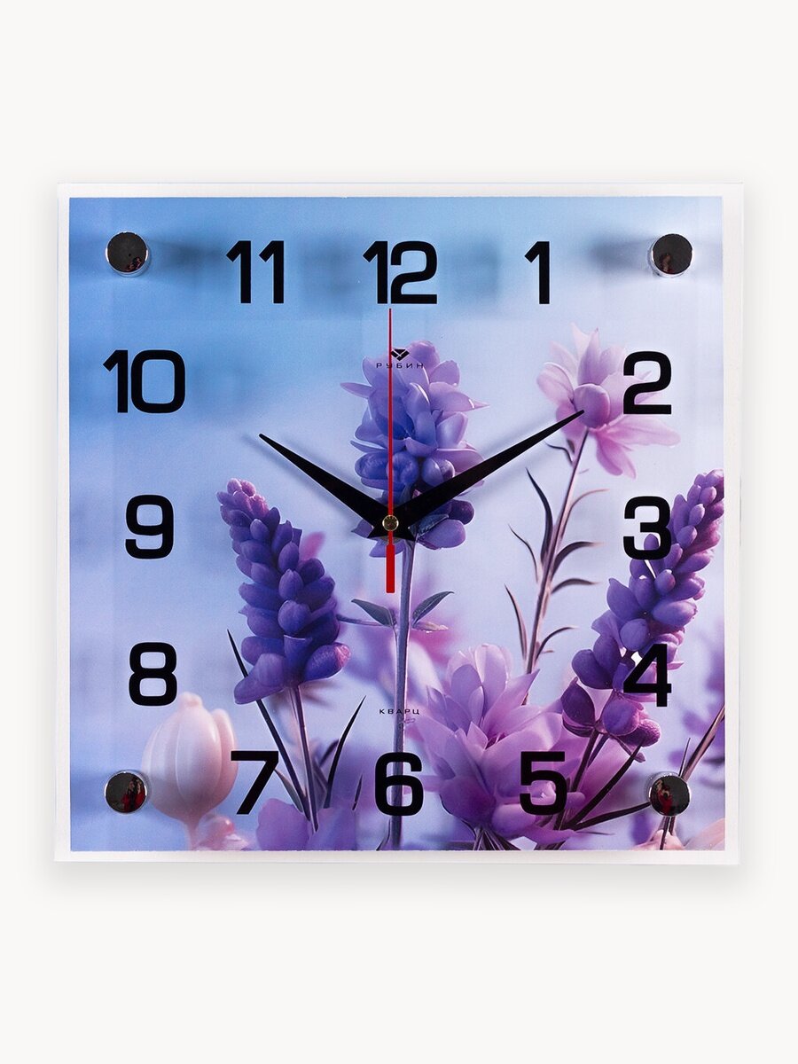 Настенные часы Рубин Полевые цветы