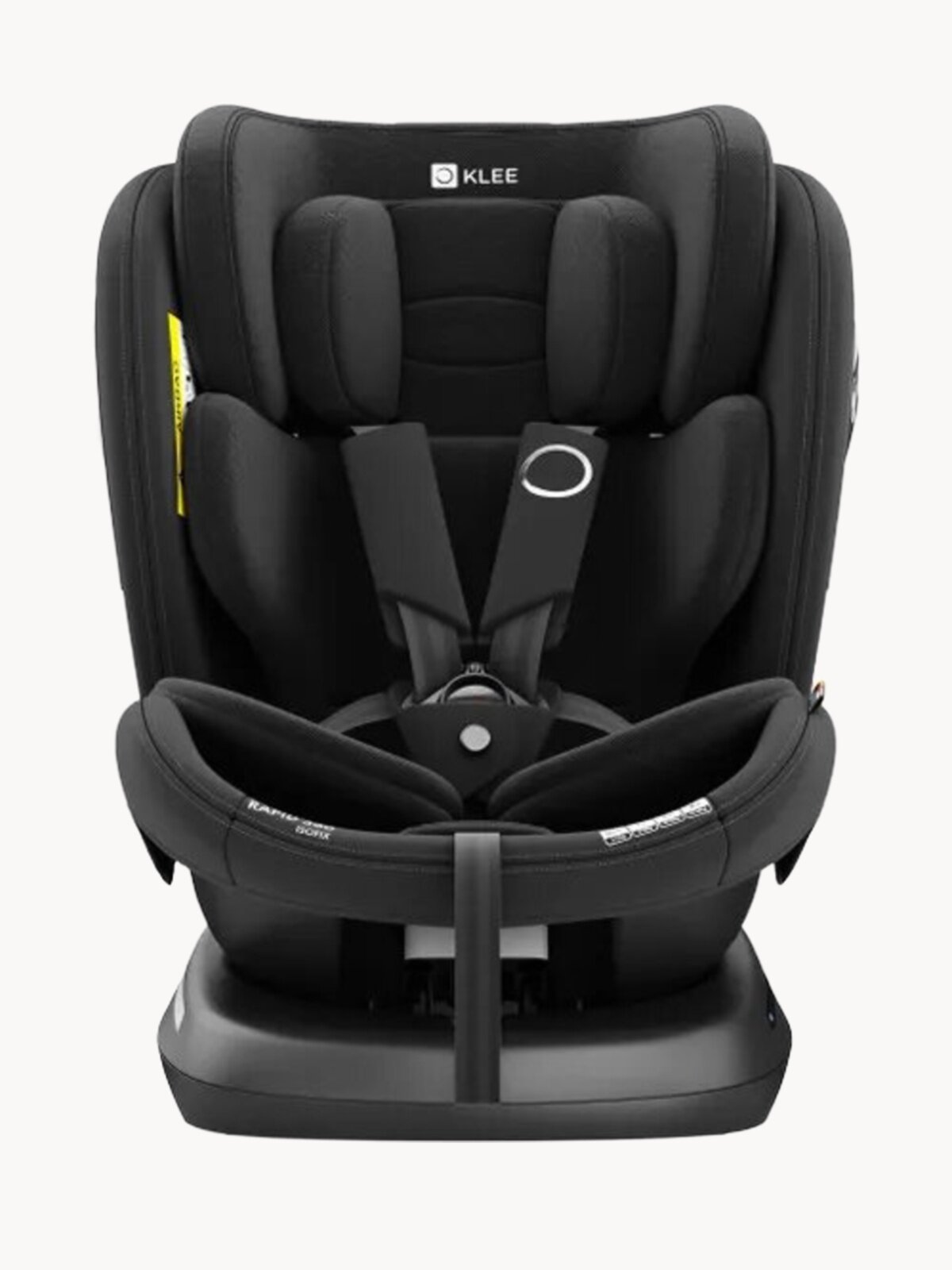 KLEE Rapid 360 Fix поворотное детское автокресло с рождения до 36 кг с Isofix Diamond Black