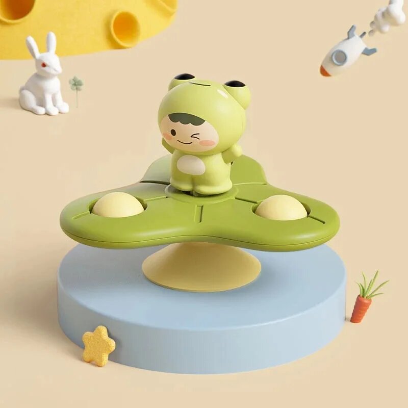 Спиннер для ванны Монтессори frog