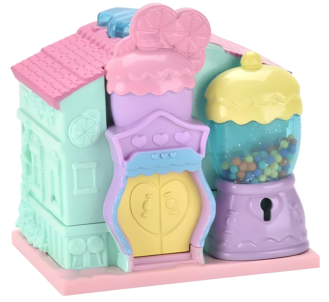 Игровой набор для девочек "Сладкий конфетный домик" с музыкой и подсветкой