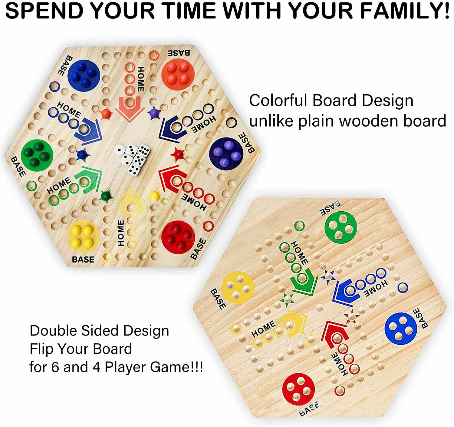 Настольные игры / Деревянные / 4-6 игроков