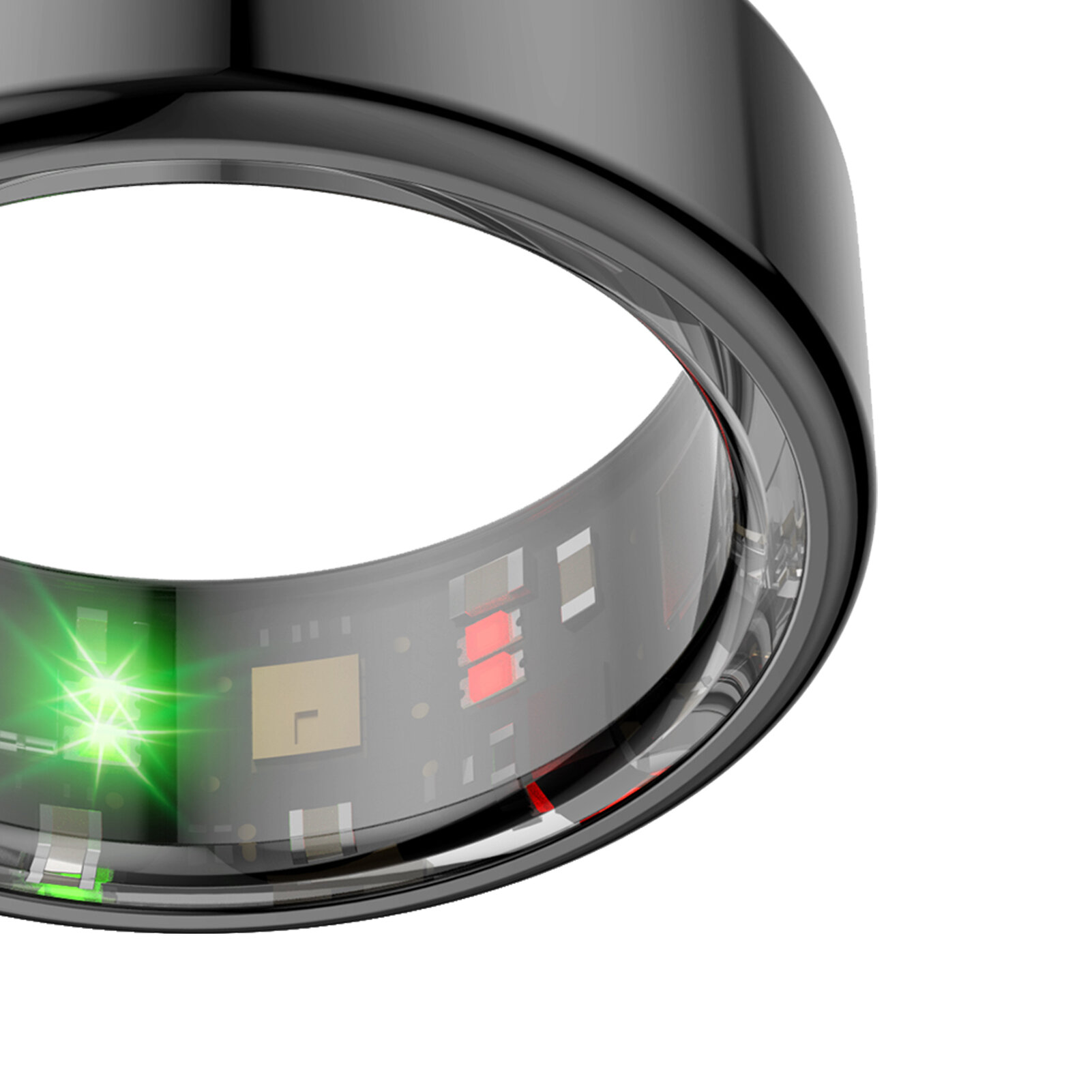 Смарт-кольцо Bluetooth 5.1 Мониторинг сна Температура тела Электрическая книга Переворачивание страниц Управление музыкой Камера Пульт дистанционного управления Носимое кольцо для фитнеса Потускнение 10 #