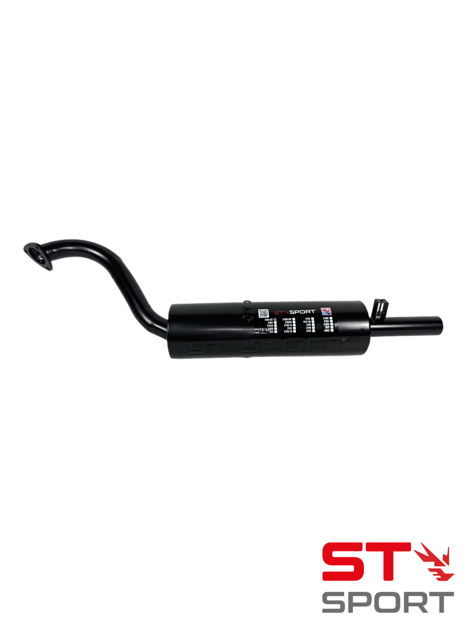 Глушитель основной "ST-Sport" для а/м ВАЗ 2101-07 (кроме 2102 и 2104) штатная установка