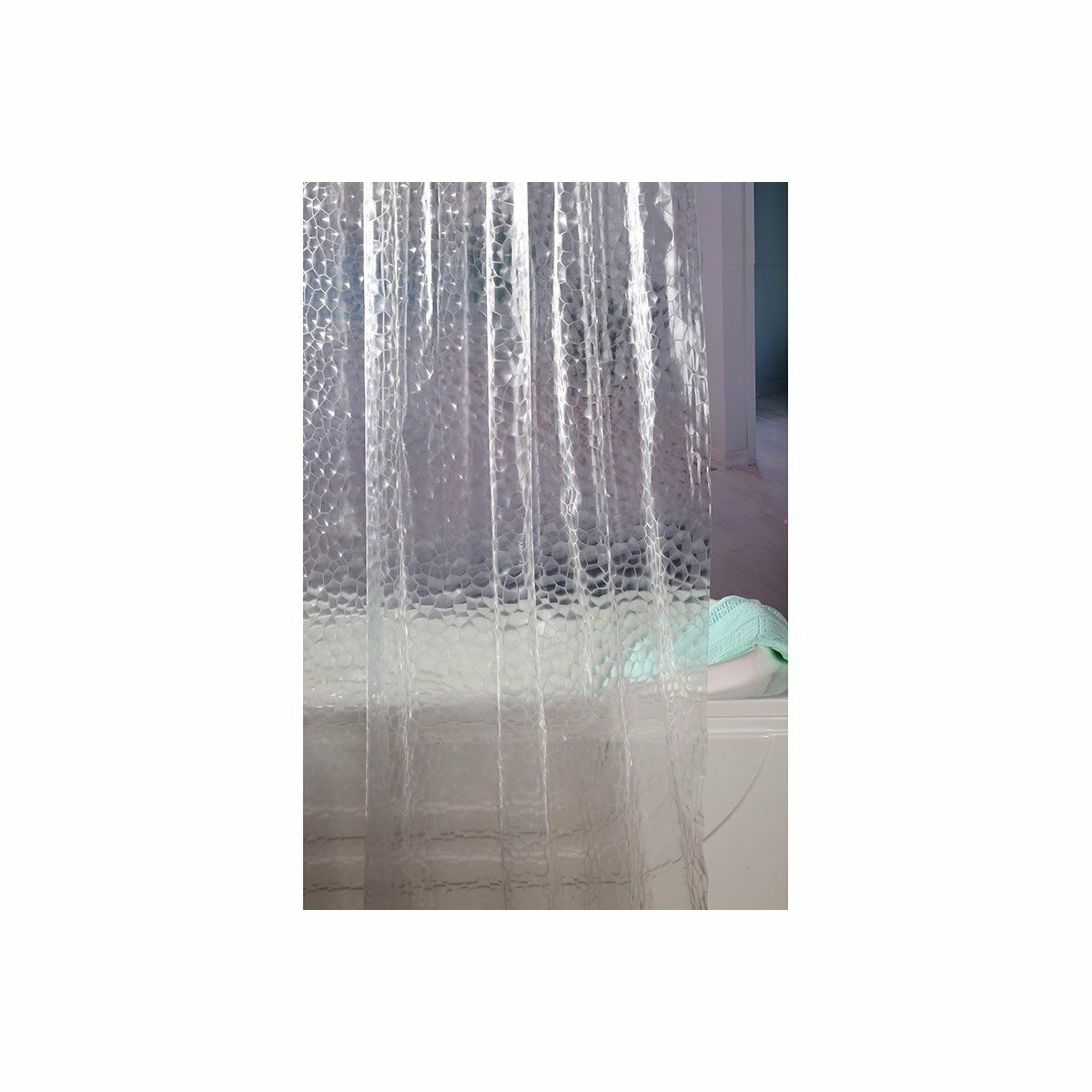 Занавеска для ванной EVA 3D эффект Пузыри SC-EV-04 (108746)