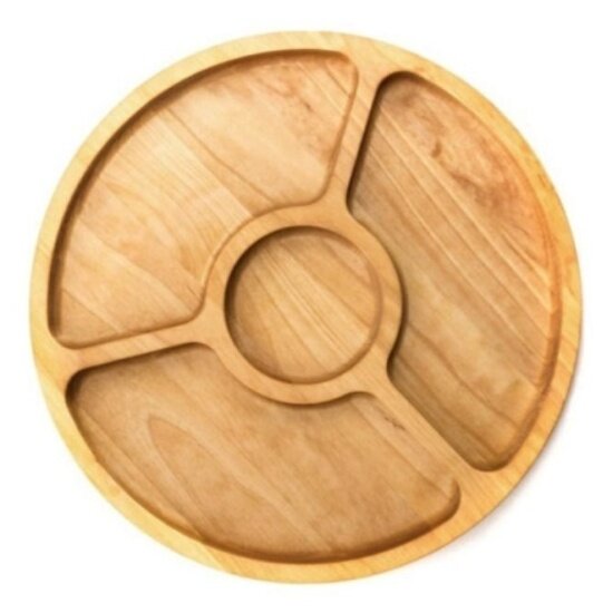 Менажница Хозяюшка М-1 265x20 мм, бук (42-19)