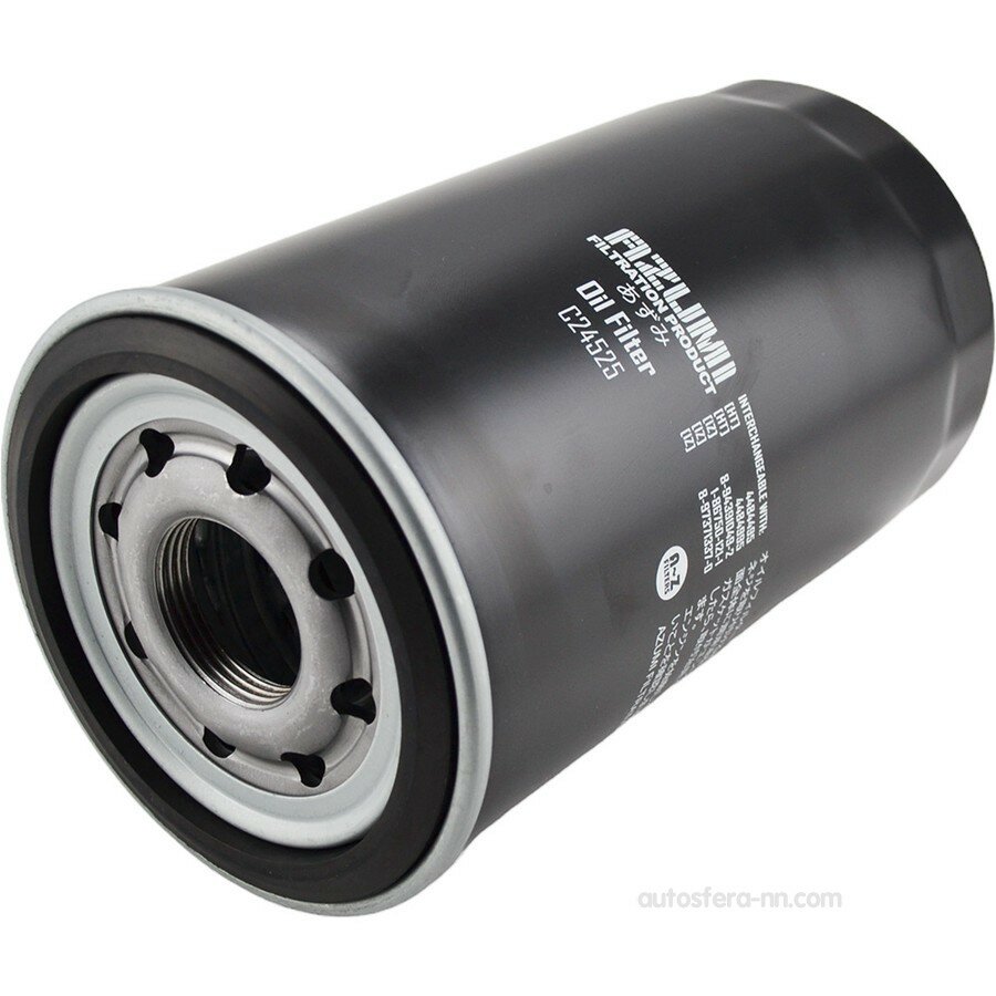 AZUMI C24525 Фильтр масляный Hino_RAINBOW KR234J (2005-.)/Isuzu_Bus LR234J1 (2005-2007)/Forward FSR32L/NRR33C/F