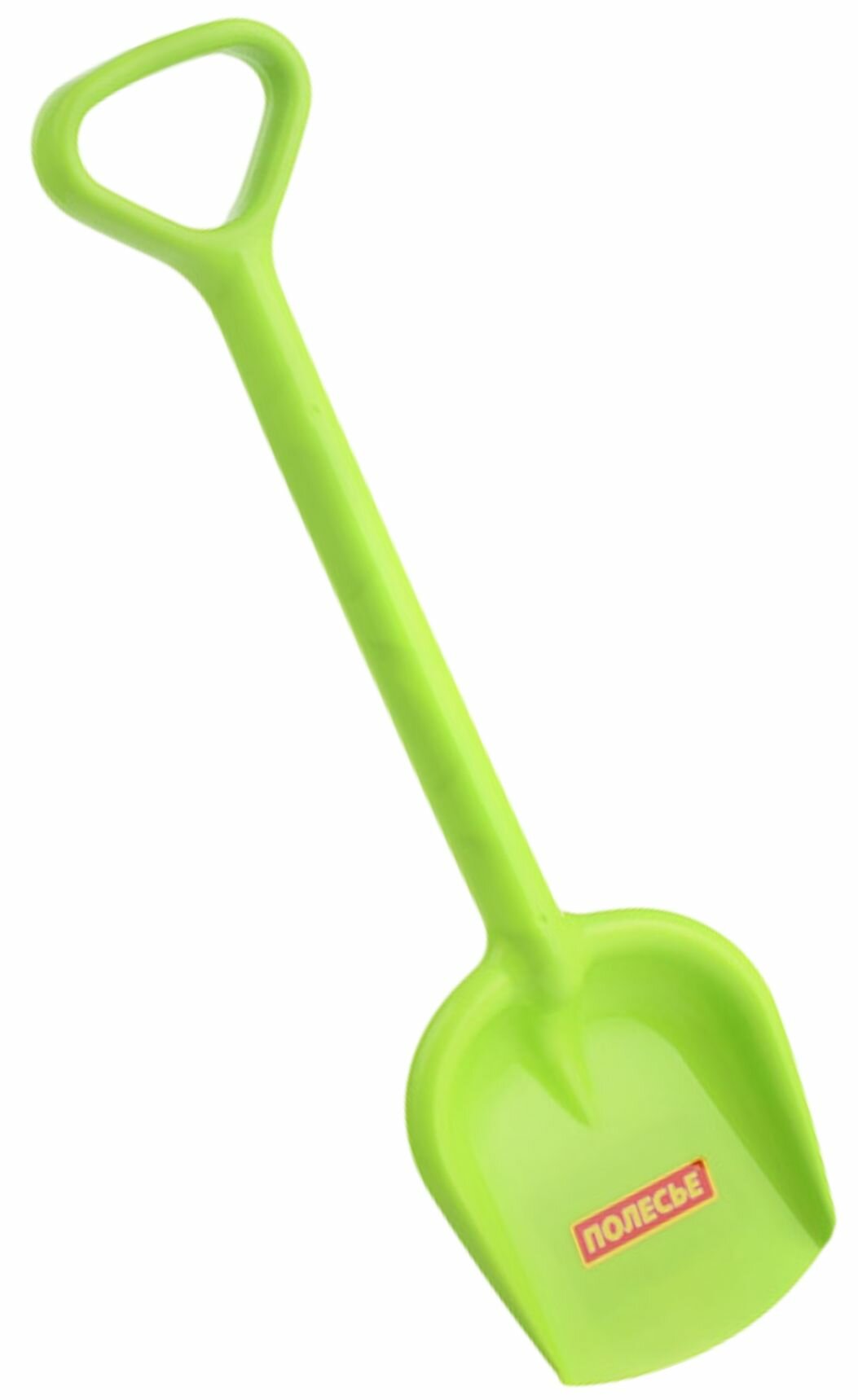 Детская лопатка, пластиковая игрушечная мини-лопата для игр в песочнице и снегу, средняя длина 41 см, зелёная
