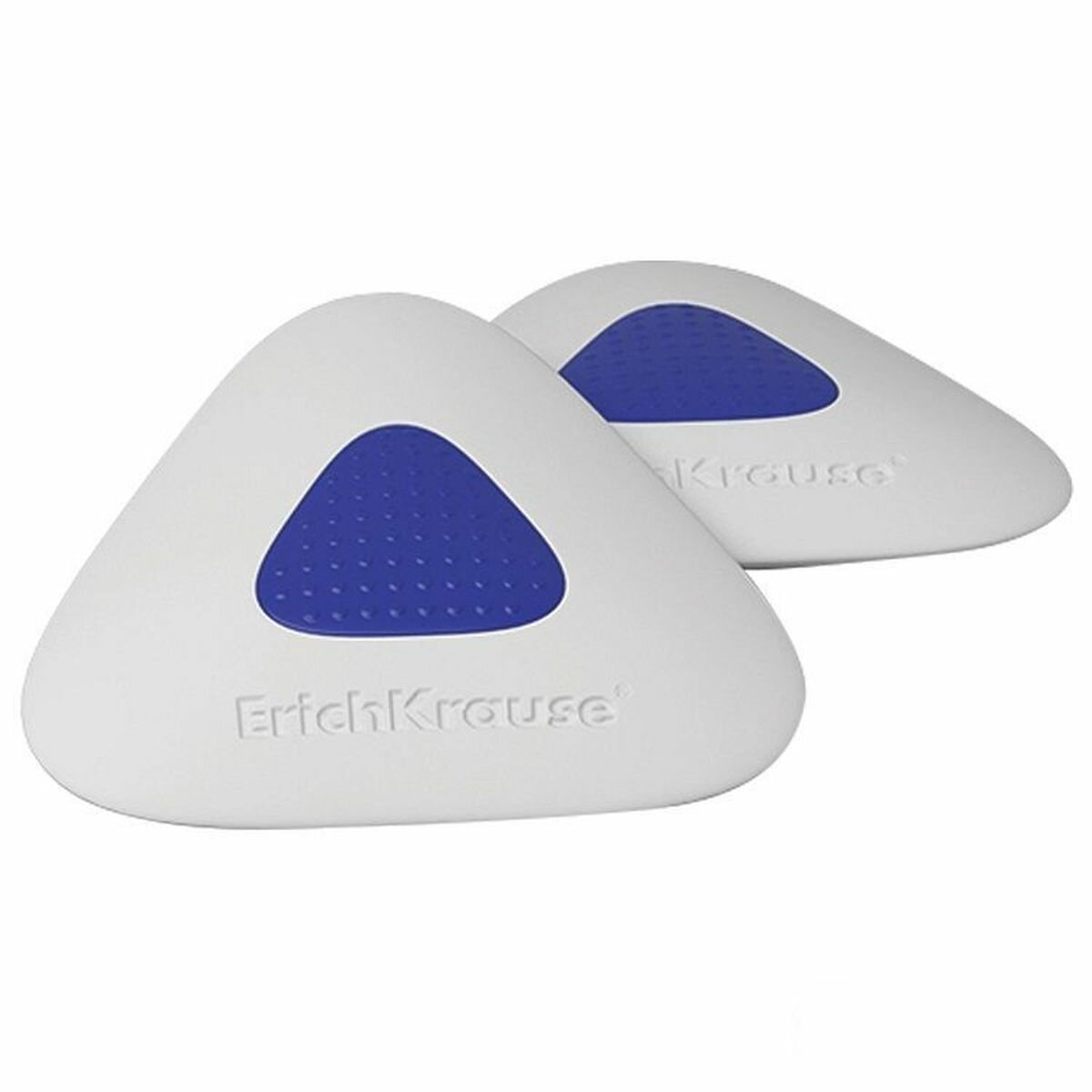 Ластик Erich Krause Smart&Soft Mini (50х50х8мм, треугольный, пластиковый держатель) (58000), 36шт.