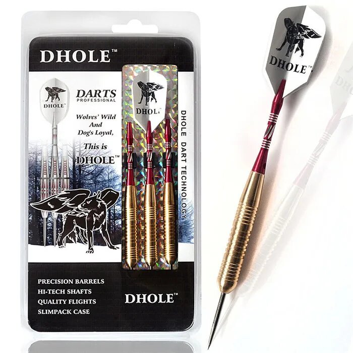 CUESOUL DHOLE Латунные дротики 21/24/25 грамм F1105-21g