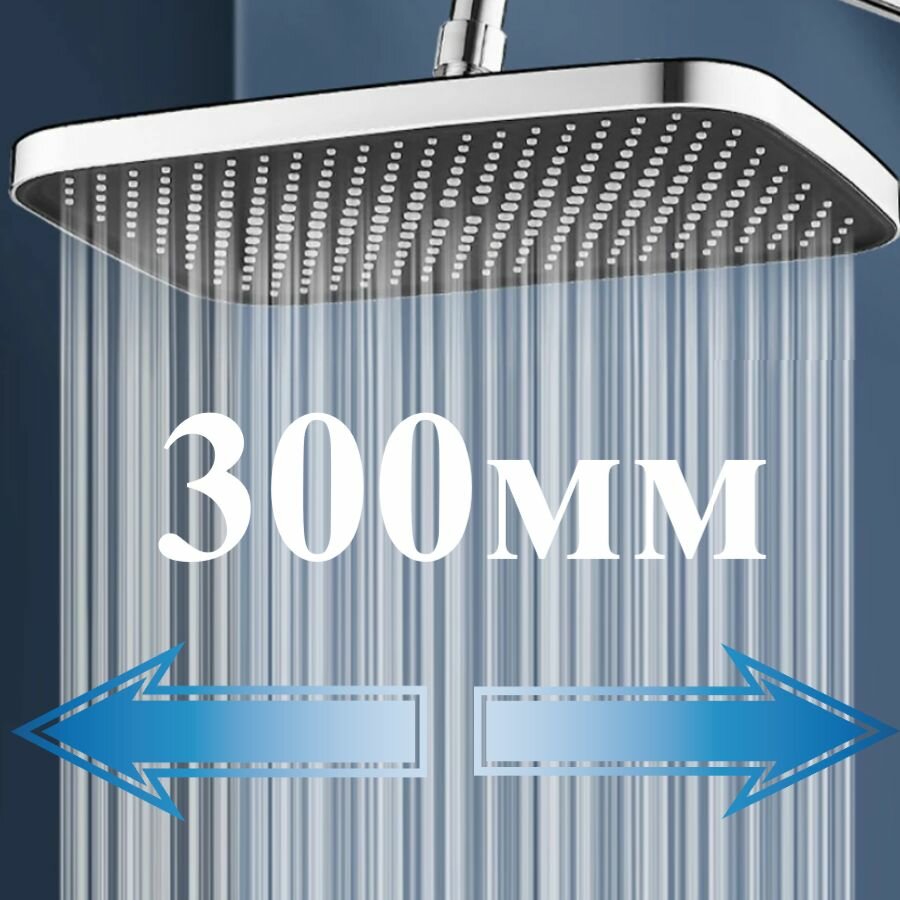 Тропический душ лейка Tropic №3