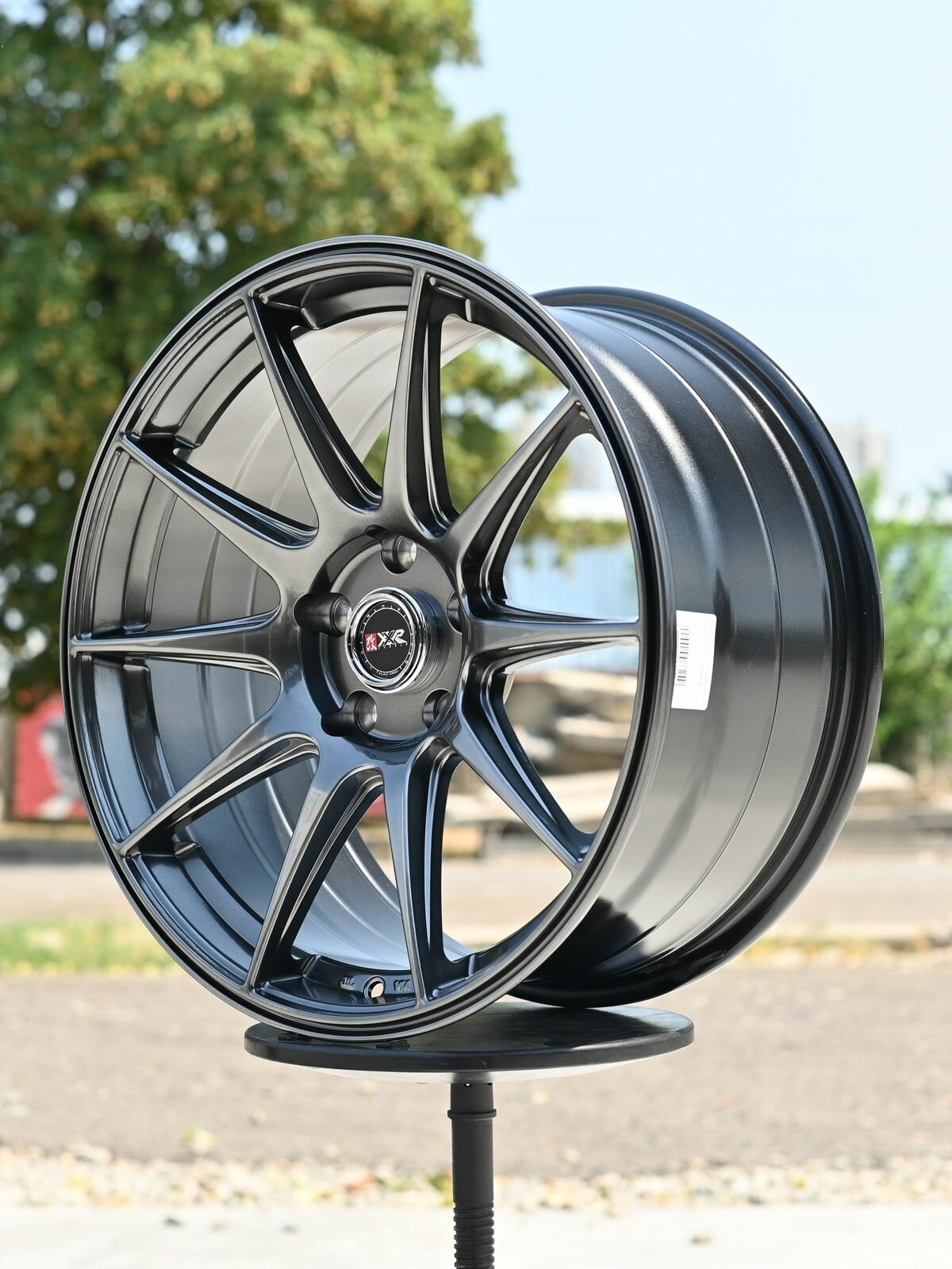 Taigiro Топ дизайн Колесный диск Литой R18 Диск Taigiro XXR 527 Стиль 8.75J ET30 5*114.3 Темный хром