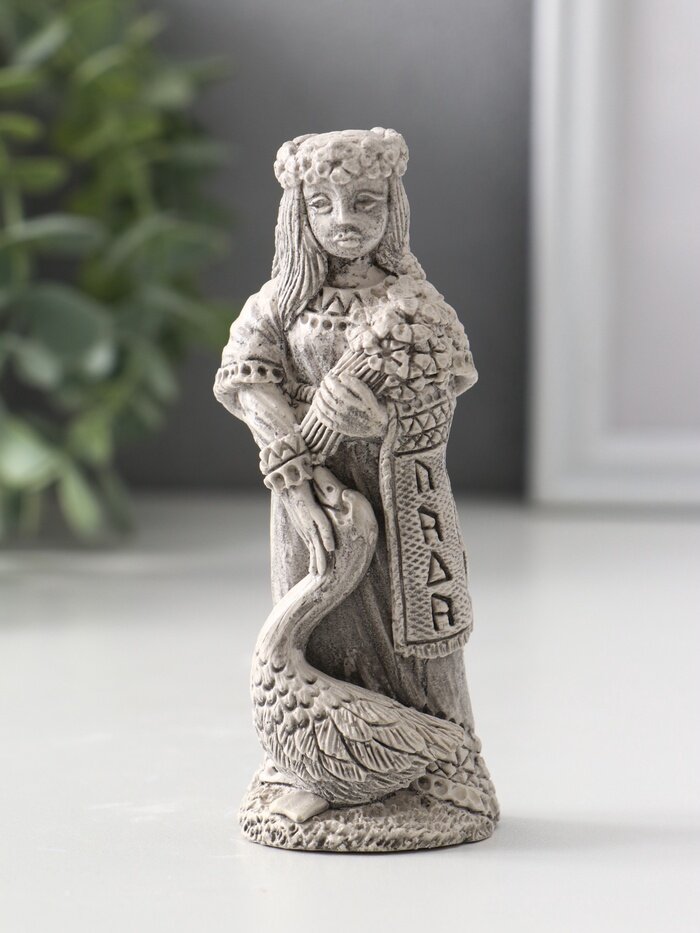 Фигурка славянская богиня «Лада», 10.5×4×3.5 см, серая