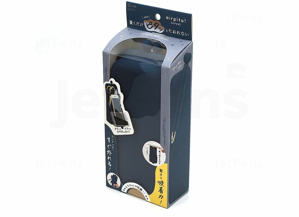 Пенал-органайзер Kutsuwa Airpita с присоской, пенал -подставка для телефона, Япония