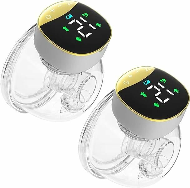 Милкер Руки Free, носимый молокоотсос для грудного вскармливания, 4 режима, 12 уровней