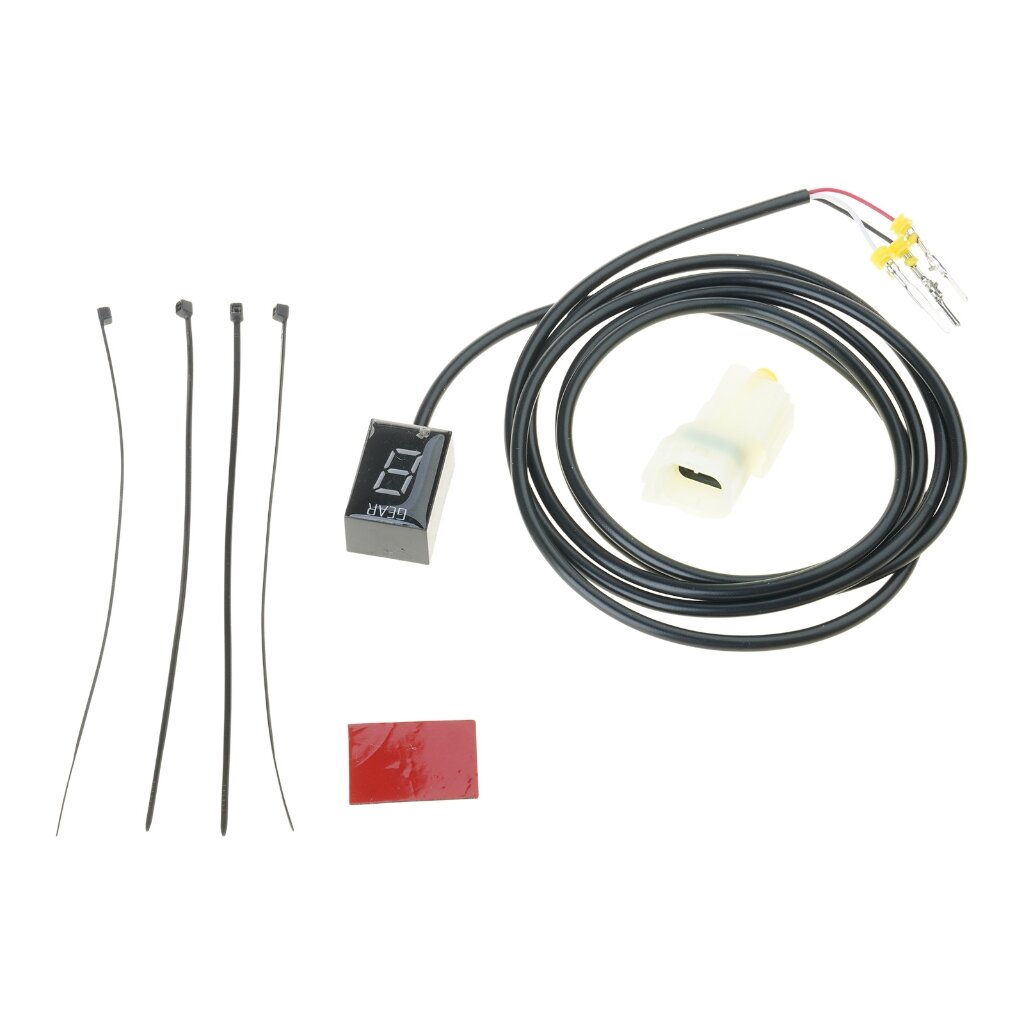 Цифровой индикатор скорости Mini Speed Дисплей рычага переключения передач Универсальный внешний ЖК-дисплей скорости мотоцикла